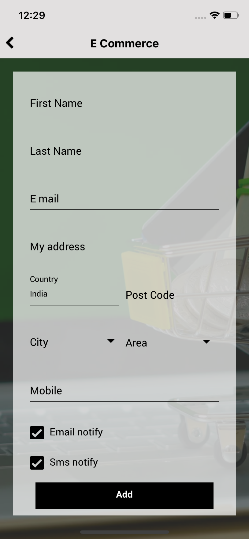 E-Commerce template | React Native by Reactiveweb | CodeCanyon